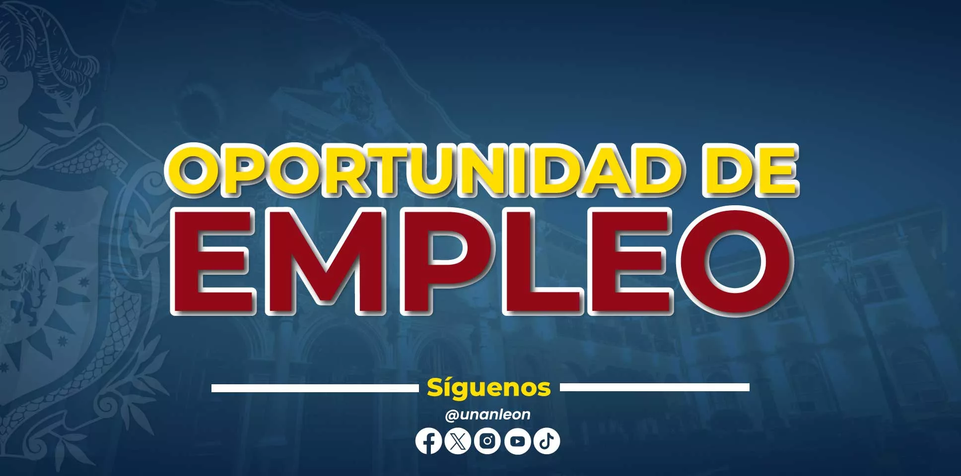Oportunidad de Empleo | UNAN-León