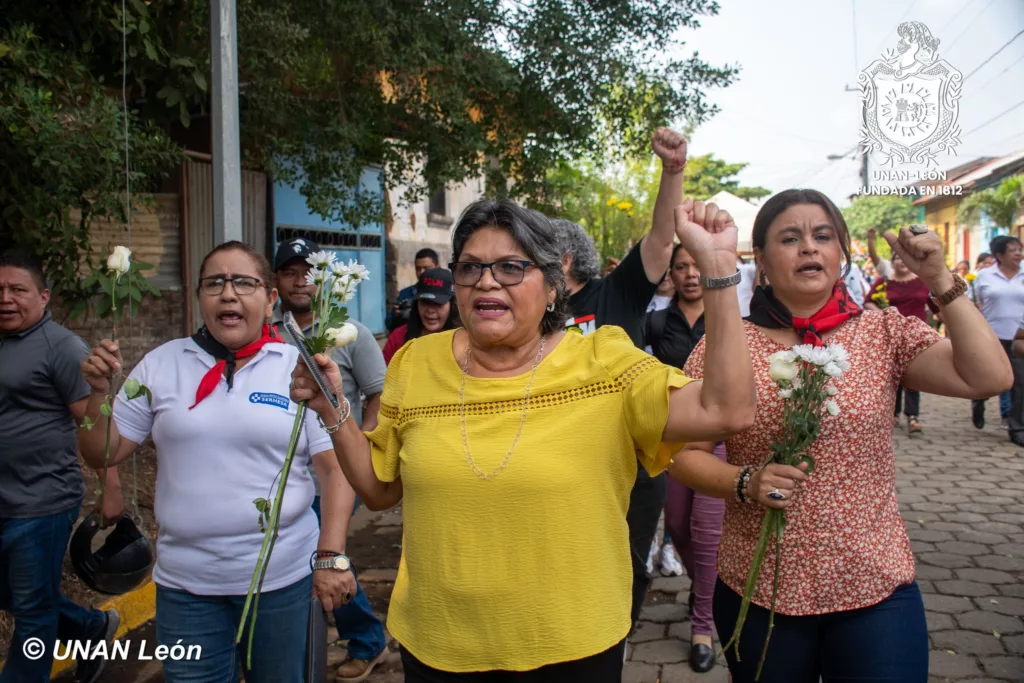 UNAN León recuerda el legado de lucha y amor de Luisa Amanda Espinoza y ...